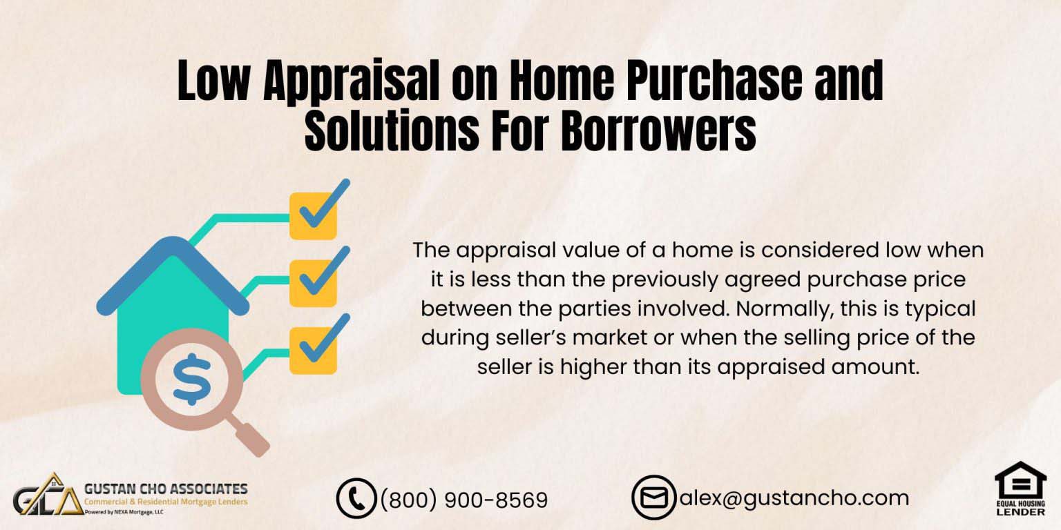 Low Appraisal On Home Purchase And Solutions For Borrowers